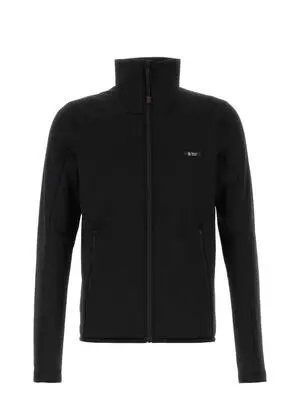 Prada Polyester Zip-up Sweatshirt - Black
