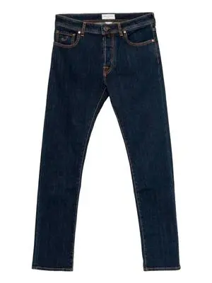 Jacob Cohen Bard` Slim Fit 5-pocket Pants - Multicolor
