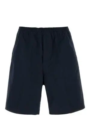 Prada Cotton Poplin Bermuda Shorts - Blue