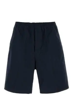 Prada Cotton Poplin Bermuda Shorts - Blue
