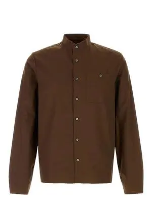 Prada Poplin Shirt - Brown