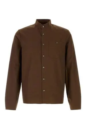 Prada Poplin Shirt - Brown