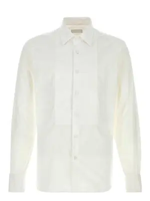 Prada Stretch Cotton Poplin Shirt - White