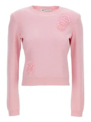 SELF-PORTRAIT Flower Knit Jumper - Multicolor