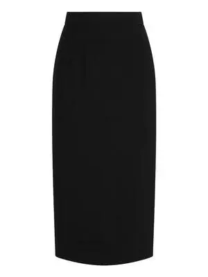 Dolce & Gabbana Wool Midi Skirt - Multicolor