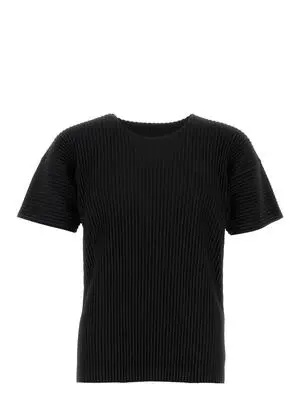 Issey Miyake Polyester T-shirt - Black