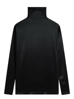 Phoebe Philo Silk Knot Neck Top - Black