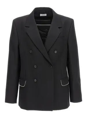 Off-White Blazer 'ow Emb - Black