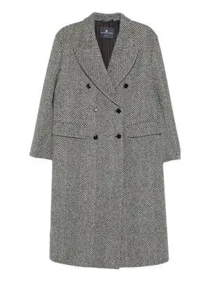 ERMANO SCERVINO Ermanno Scervino Wool Coat - Multicolor