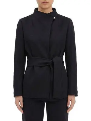 Max Mara Crepe Blazer - Black