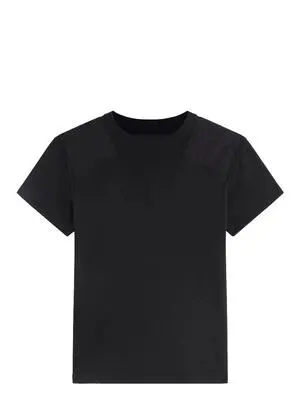 Phoebe Philo Cotton Patched T-shirt - Black