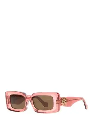 Loewe Dark Pink Acetate Sunglasses - Multicolor