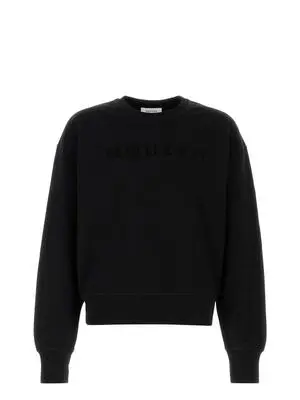 Alexander McQueen Cotton Sweatshirt - Black