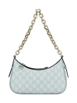 Gucci Gg Supreme Shoulder Bag - Blue