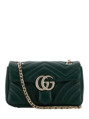 Gucci Quilted Shoulder Bag - Green
