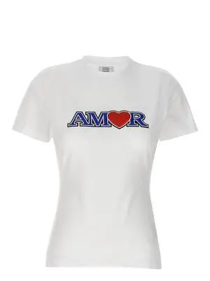 Vetements Amor T-shirt - White
