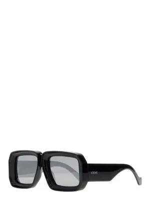 Loewe Black Acetate Sunglasses - Multicolor