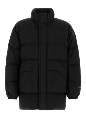 JIL SANDER Nylon Blend Down Jacket - Black