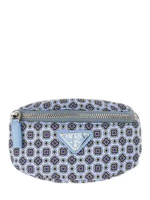 Prada Printed Nylon Wrist Pouch - Multicolor