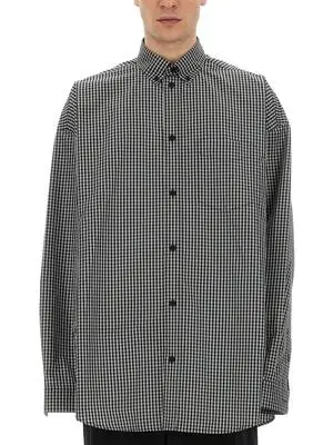 Balenciaga Oversize Fit Shirt - Black