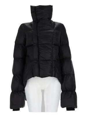 Rick Owens Padded Nylon Jacket - Black