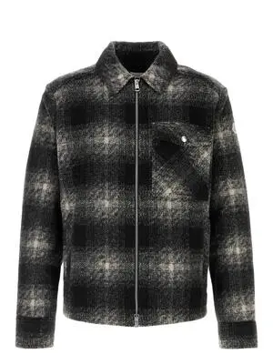 Moncler Embroidered Flannel Shirt - Multicolor