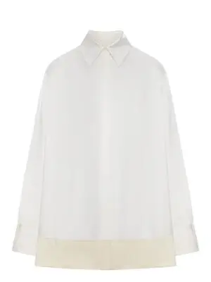 TOTEME Fluid Tuxedo Shirt - White