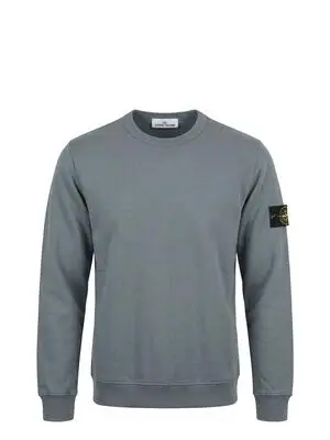 Stone Island Organic Cotton Fleece Sweatshirt - Multicolor