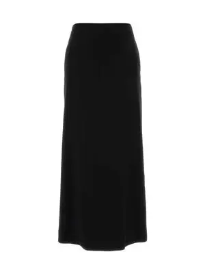 JIL SANDER Wool Skirt - Black