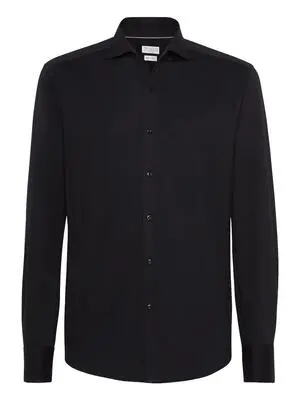 Brunello Cucinelli Brunello Cucinelli Black Shirts Men Black