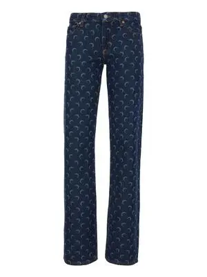 MARINE SERRE Clothing Jeans - Multicolor