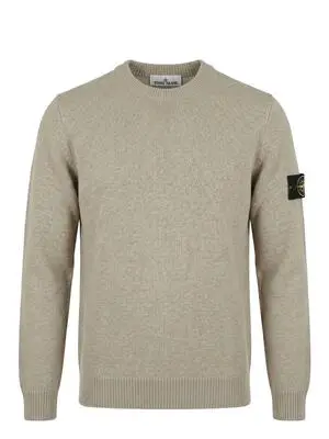 Stone Island Lambswool Crew Neck Pullover - Multicolor
