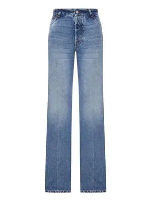 Miu Miu MIU MIU Straight Leg Denim Jeans Multicolor