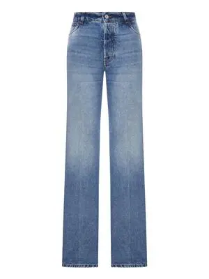 Miu Miu Straight Leg Denim Jeans - Multicolor