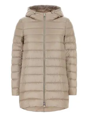Herno Sand Nylon Down Jacket - Brown