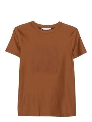 Max Mara Logo Cotton T-shirt - Multicolor