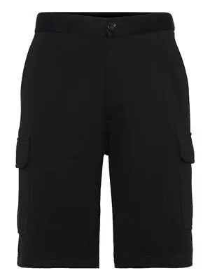 Brunello Cucinelli Cargo Track Shorts - Black