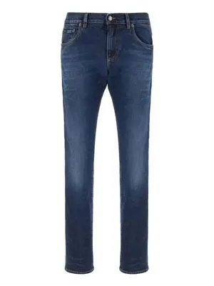 Dolce & Gabbana Denim Trousers - Multicolor