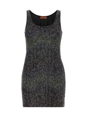Missoni Embellished Mini Dress - Black