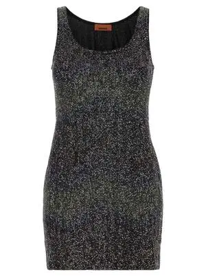 Missoni Embellished Mini Dress - Black