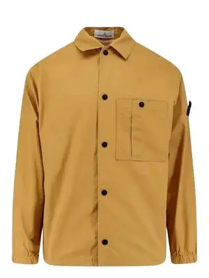 Stone Island Double-coated Cotton Ripstop Washed Overshirt - Multicolor