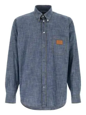 Fendi Light- Chambray Shirt - Blue