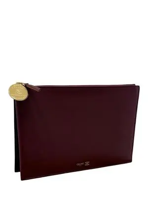 Celine Duo Leather Pouch - Multicolor
