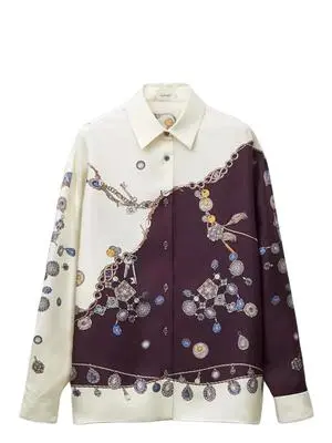 Versace Twill Print Shirt - Multicolor