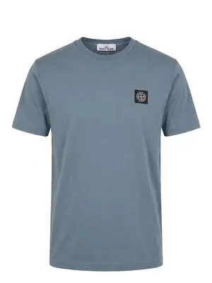 Stone Island Cotton Jersey Garment Dyed T-shirt - Multicolor