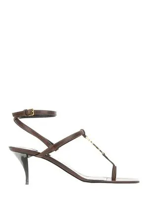 Saint Laurent Leather Mules - Multicolor