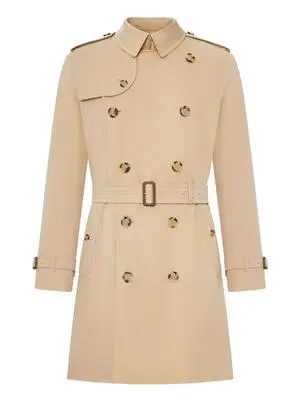 Burberry Kensington Heritage Mid-length Trench Coat - Multicolor