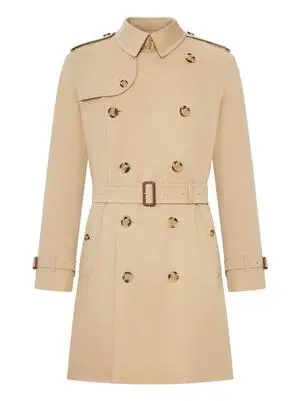 Burberry Kensington Heritage Mid-length Trench Coat - Multicolor