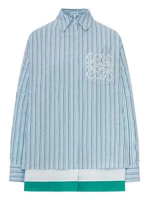 Loewe Technical Cotton Shirt - Multicolor