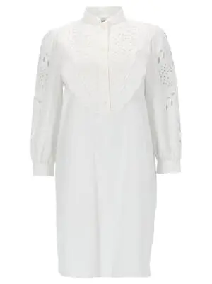 Valentino Garavani Poplin Mini Dress - White